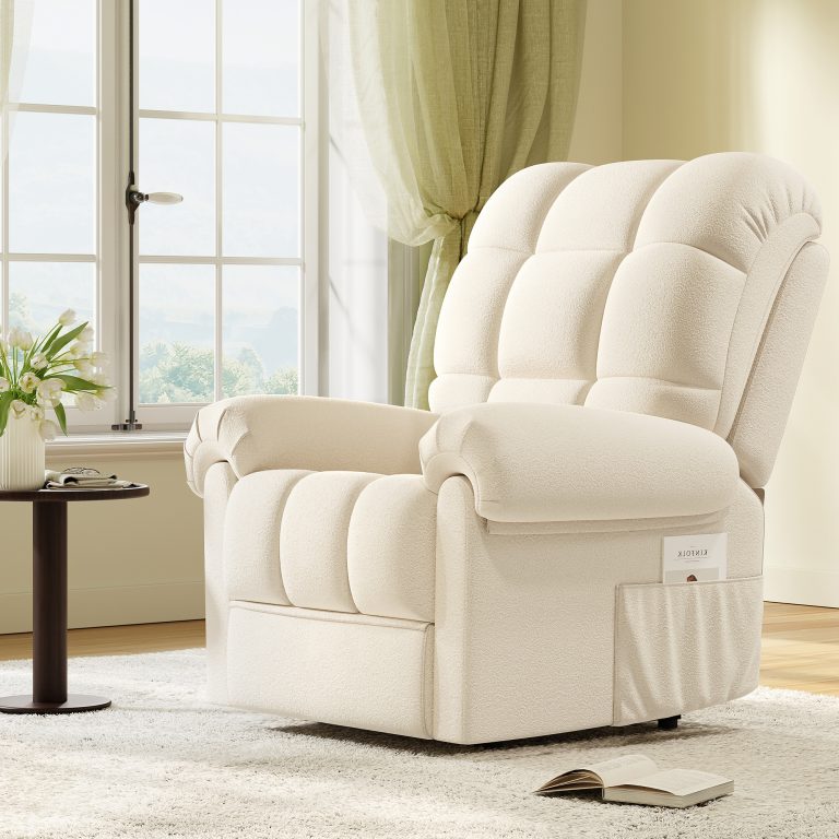 Neche Electric Recliner Chair, Ergonomic Adjustable Power Recliner ...